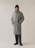 Nelson Tweed Raglan Coat - Charcoal/Cream – Berg & Berg